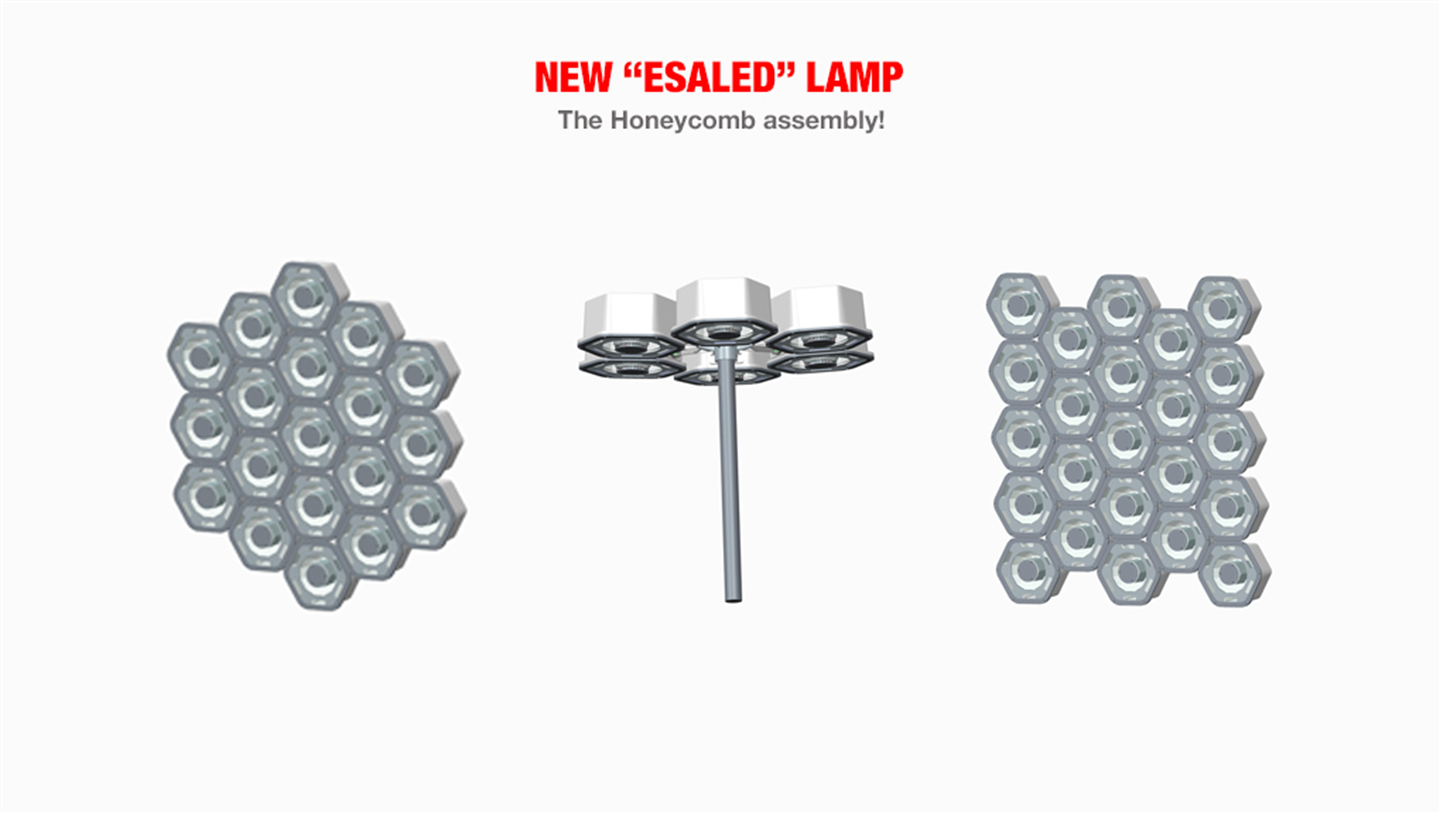 '19-A HONEYCOMB ASSEMBLY IS PERFECT FOR ANY PART OF THE CITY